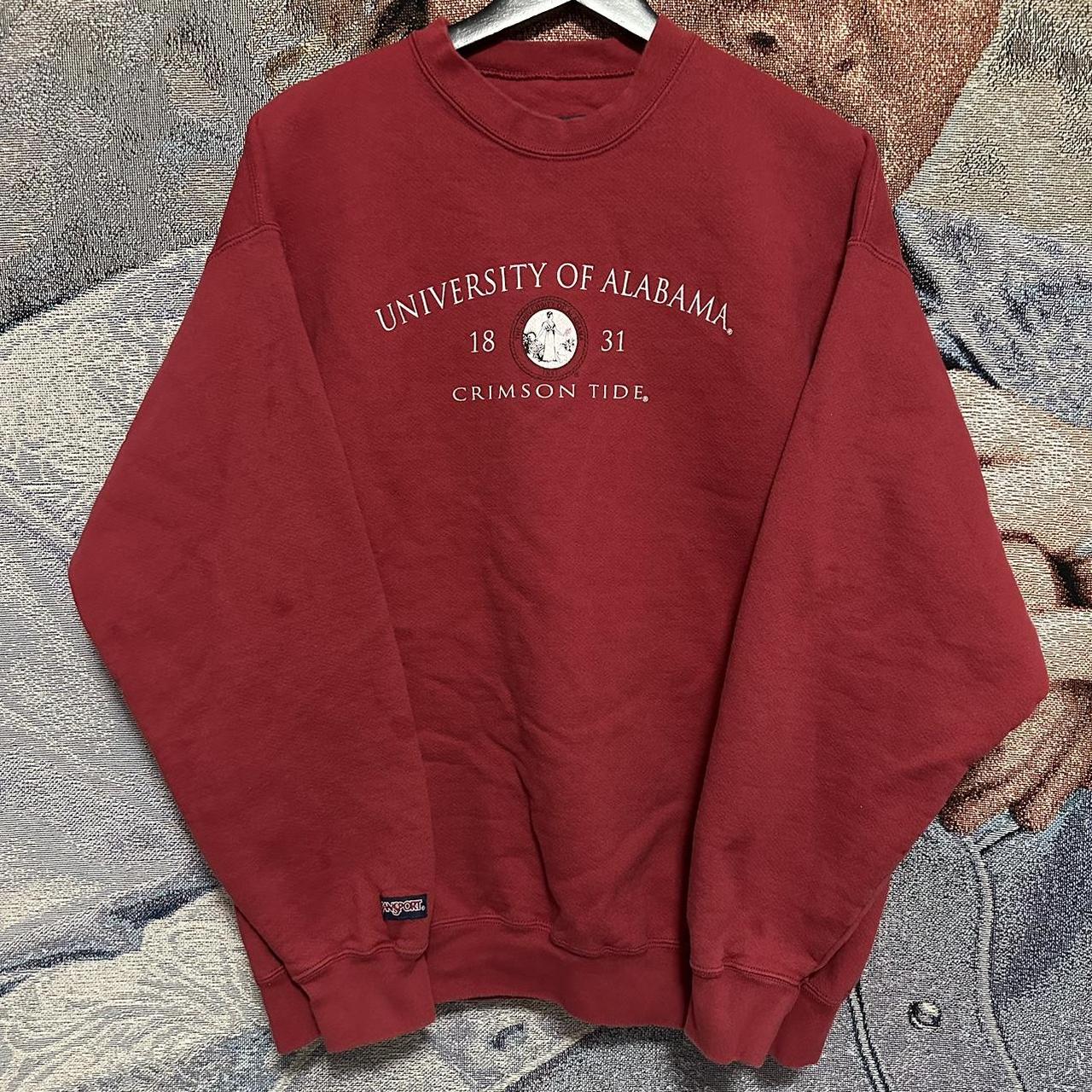 Y2K University of Alabama Crewneck 29x24 XL All... - Depop