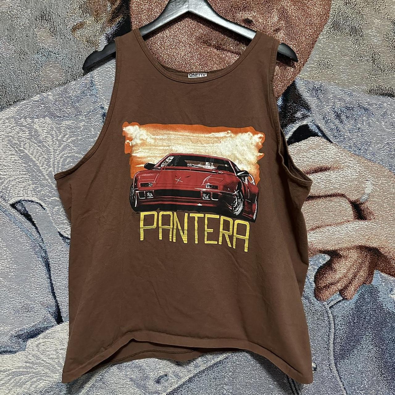 90s De Tomaso Pantera Tank 27x24 XL All items are... - Depop