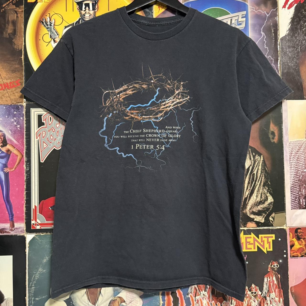 Y2K Jesus Tee 19x26 M All items are in used... | Depop