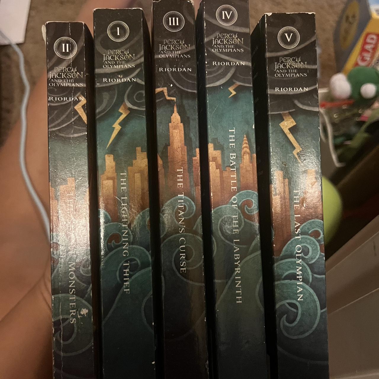Percy Jackson Books 1-5 - Depop
