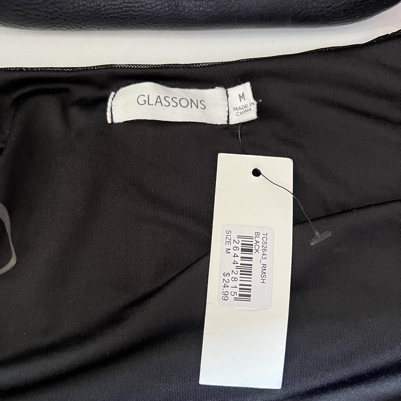 glassons mesh bolero with tags size medium in... - Depop