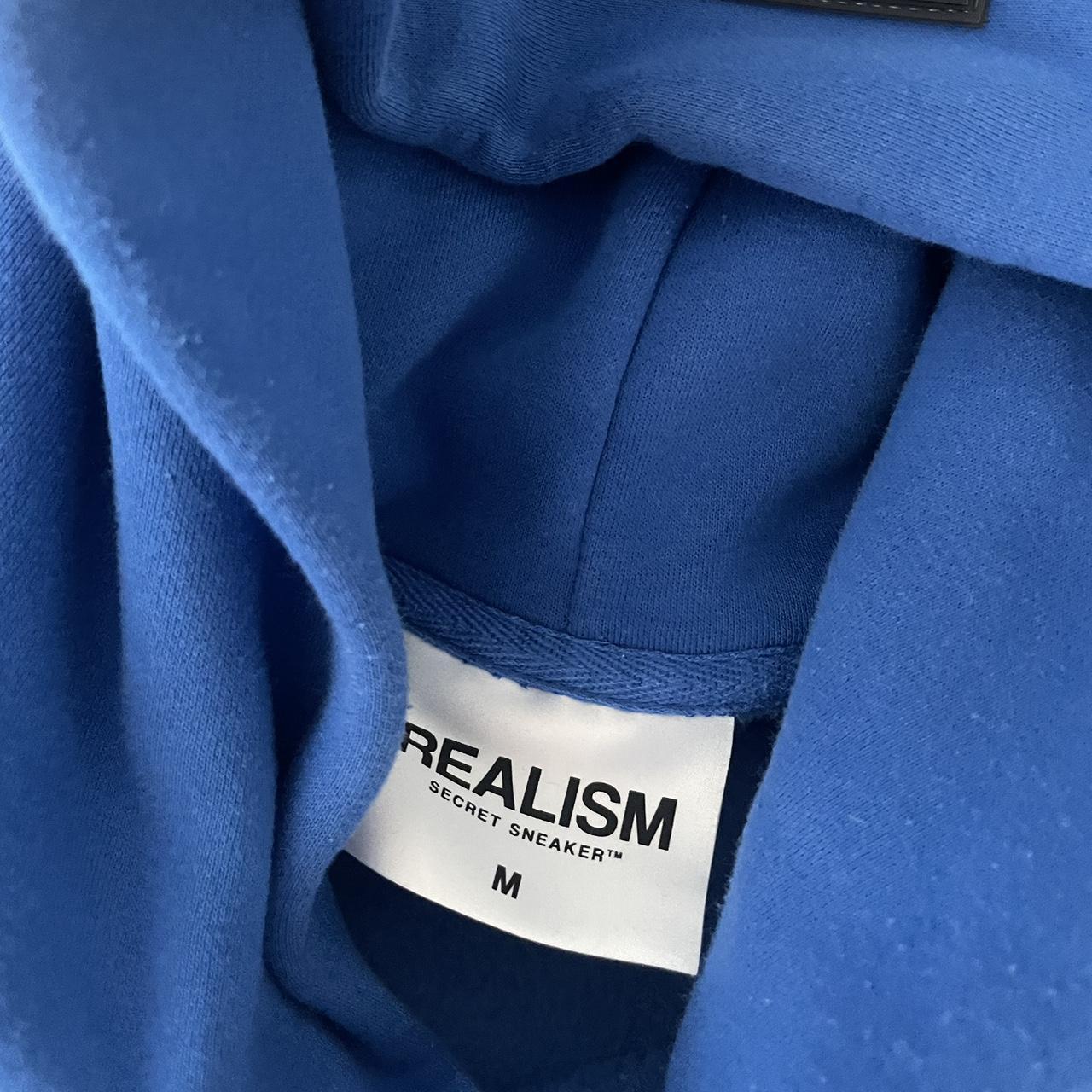 Blue Realism hoodie size medium #hoodie... - Depop