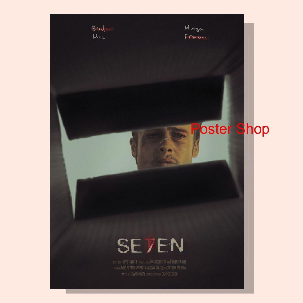 Seven Poster Size: a4 Printed on quality poster... - Depop