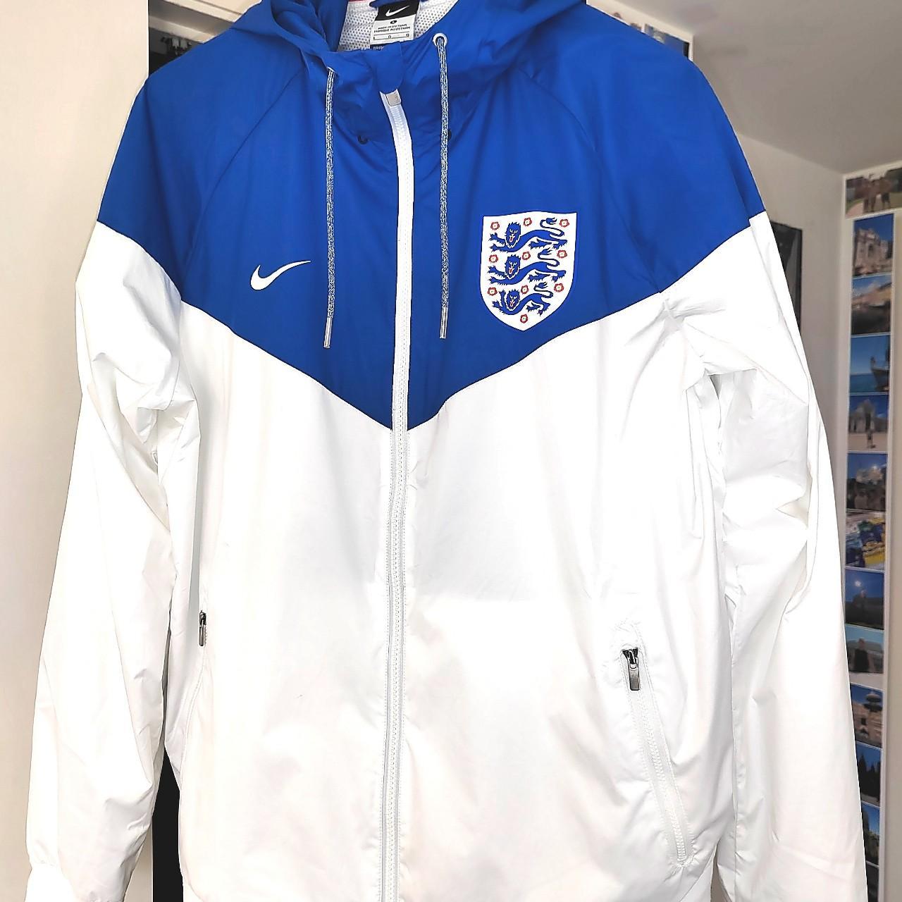 ** England Collection ** Nike Windbreaker Size... - Depop