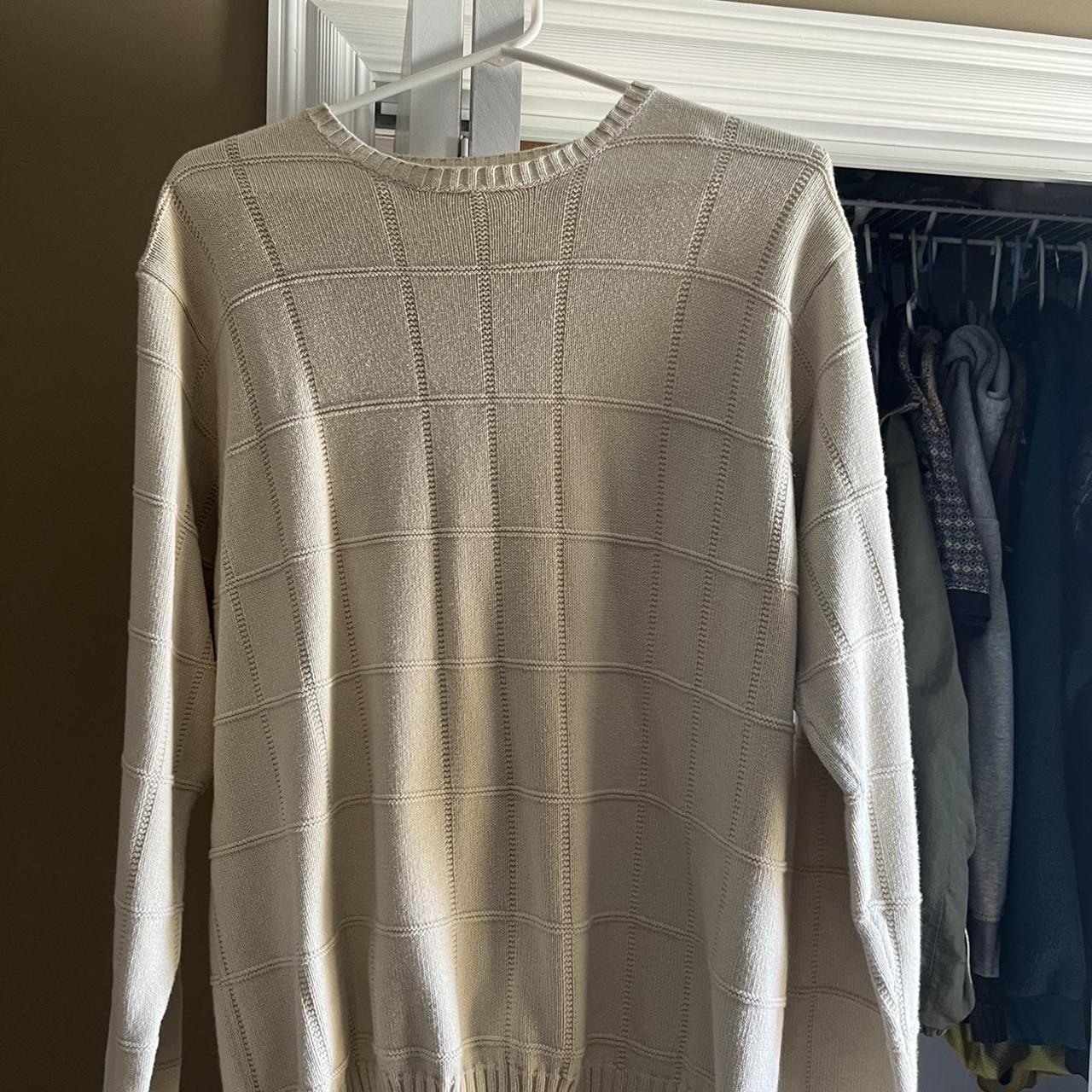 Vintage large white arrow sweater Perfect... - Depop