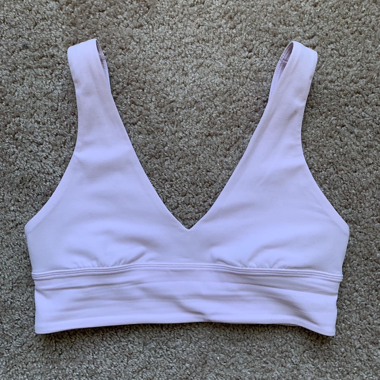 NWOT lululemon align v neck bra, a/b cup size 8 i... | Depop