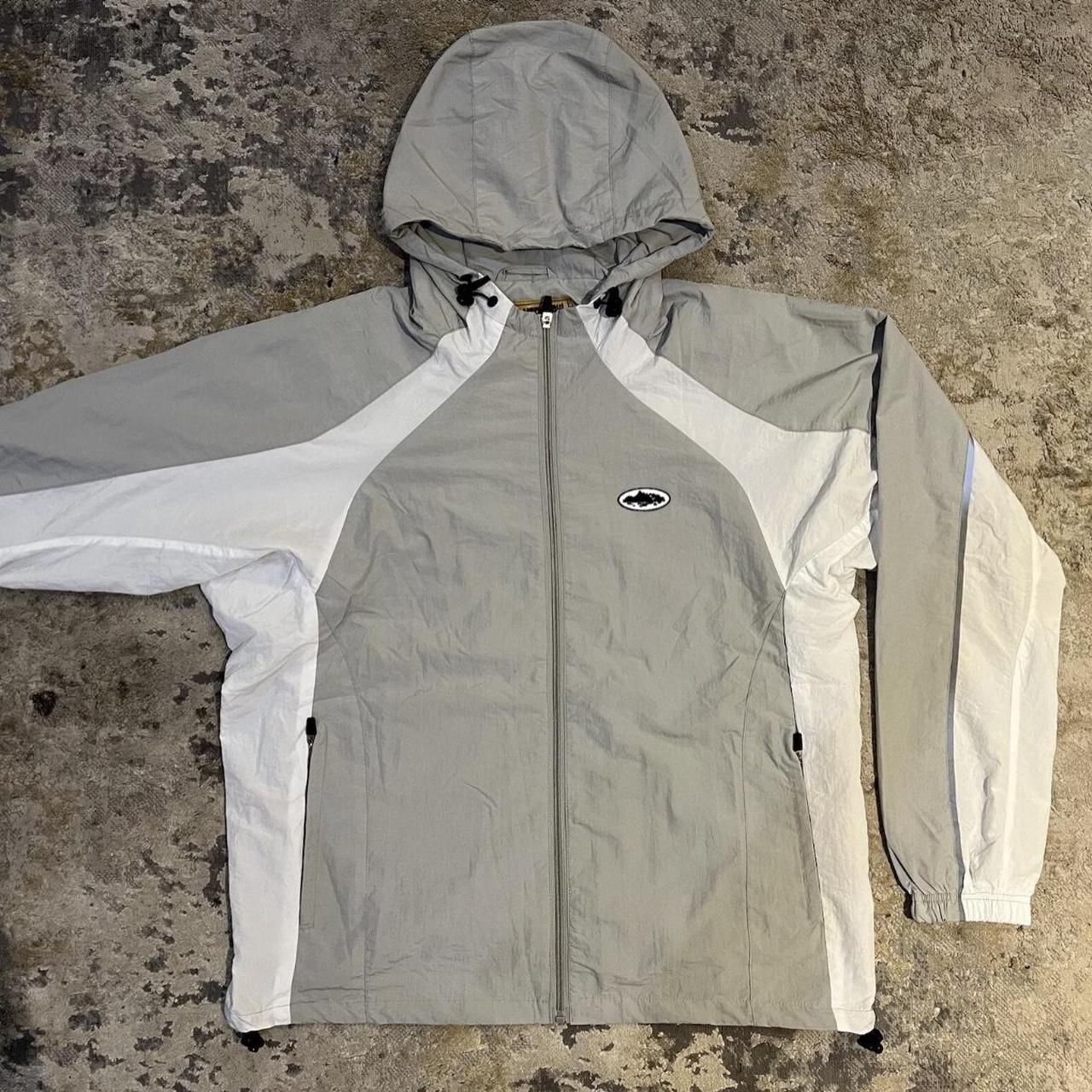 GREY CORTEIZ WINDBREAKER fast shipping BRAND NEW... - Depop