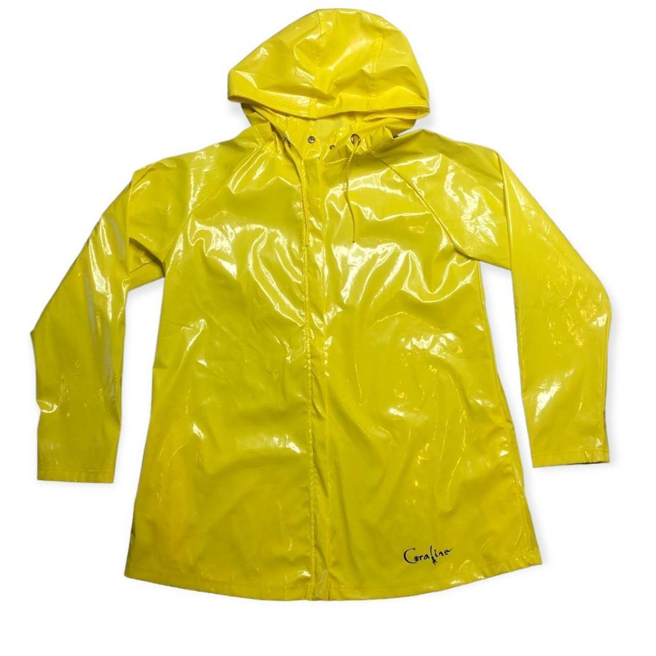 Coraline Bright Yellow Cosplay Jacket Officially... - Depop