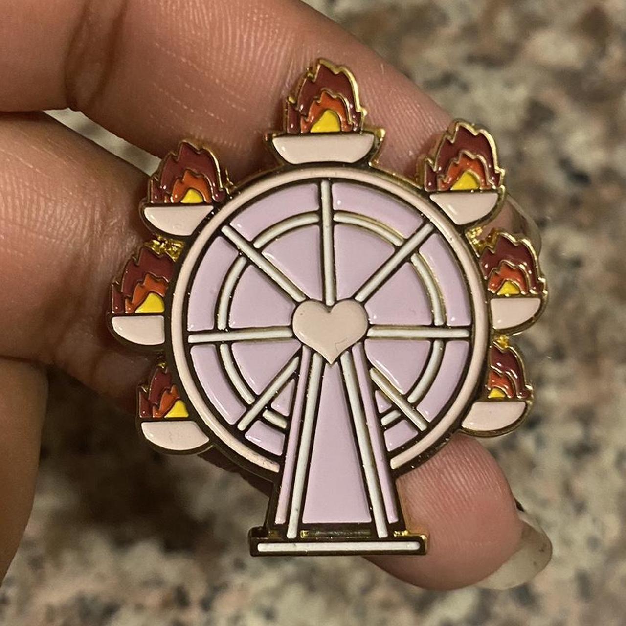 Melanie Martinez Ferris Wheel Pin Good condition... - Depop