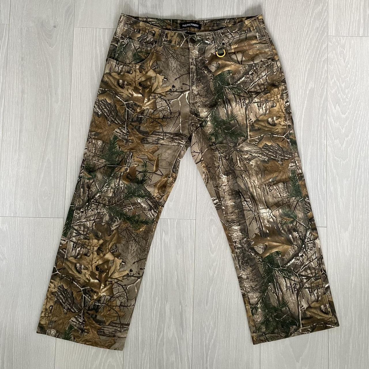 Vintage realtree camo pants 90s real tree... - Depop