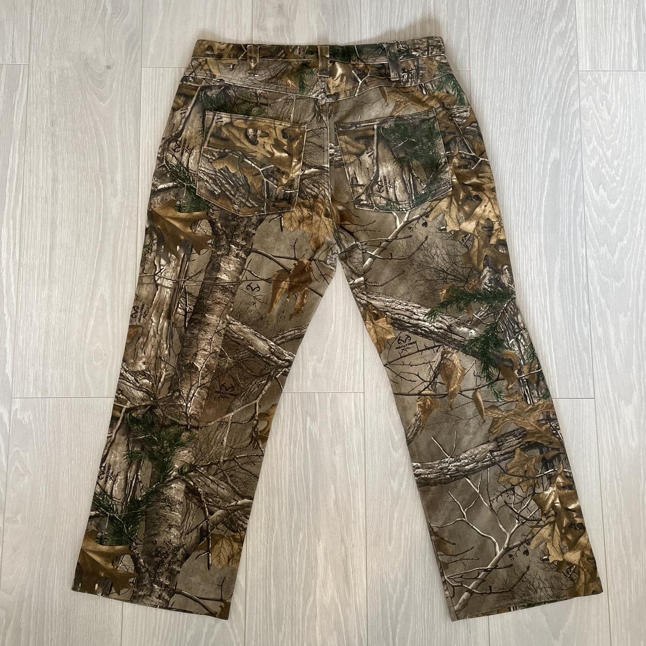 Vintage realtree camo pants 90s real tree... - Depop