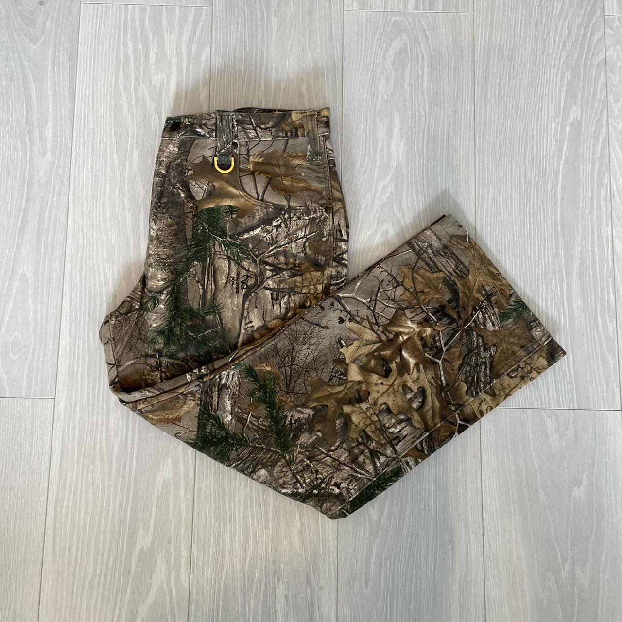 Vintage realtree camo pants 90s real tree... - Depop