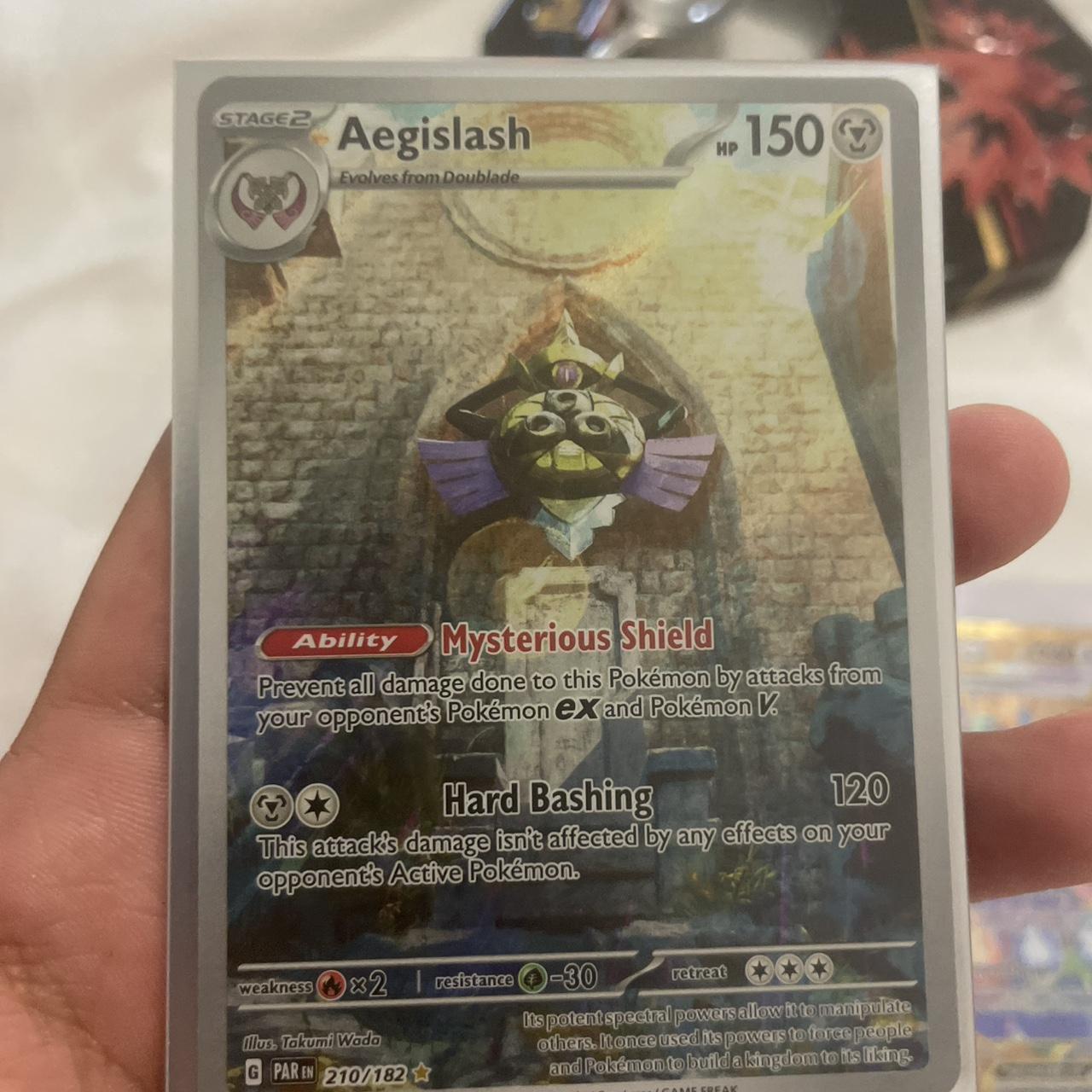 Mysterious Shield Aegislash Pokemon TCG #PokemonTCG | Depop