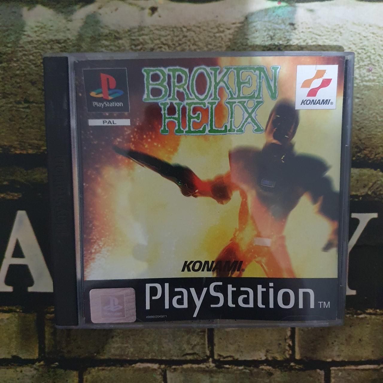 Broken Helix - Konami PS1 Uncommon classic game,... - Depop