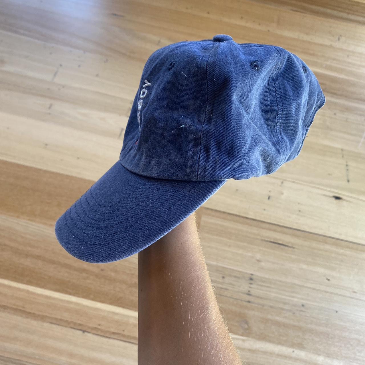 Tomboy cap Washed blue - Depop
