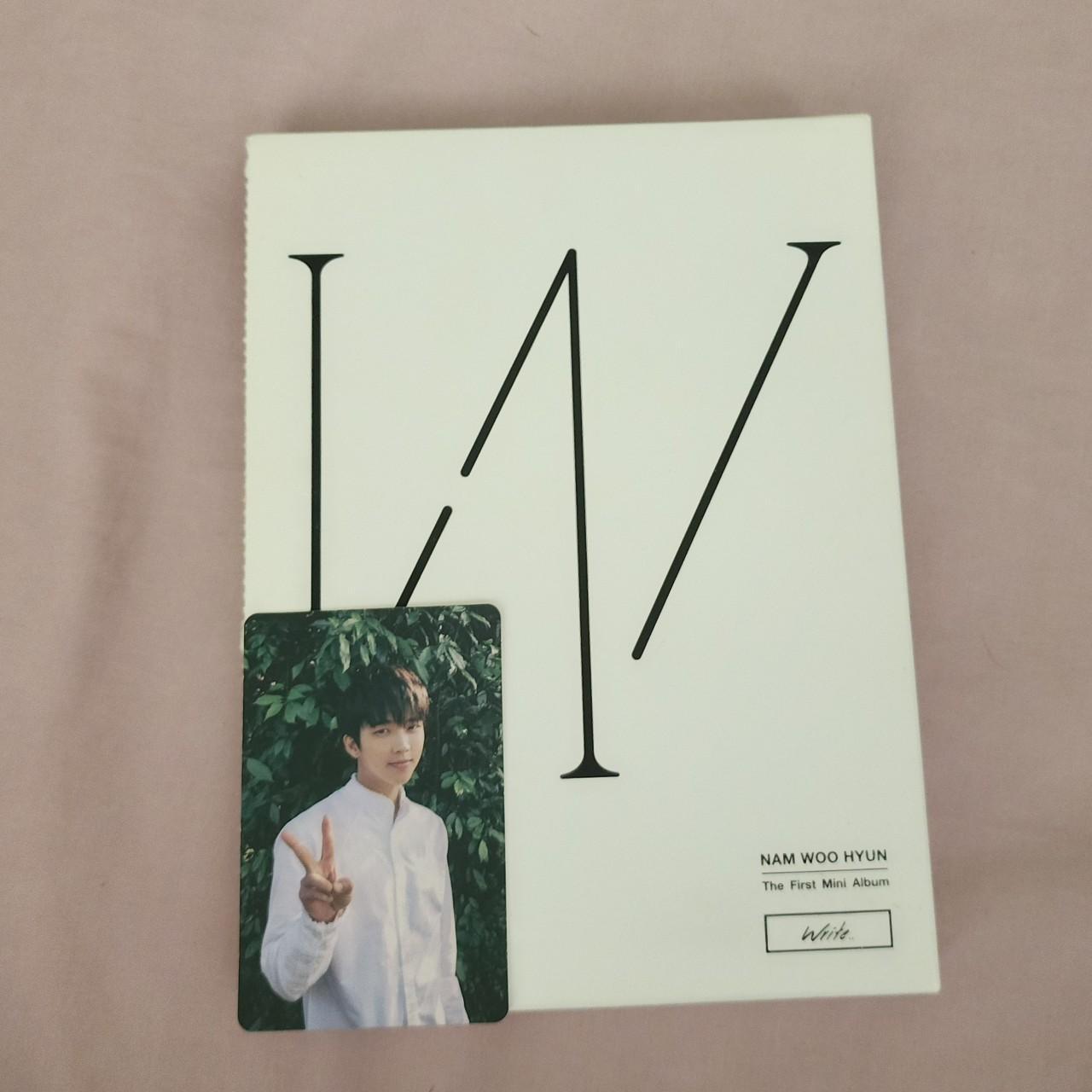 Nam Woohyun Write Album. Photocard included. Can... - Depop