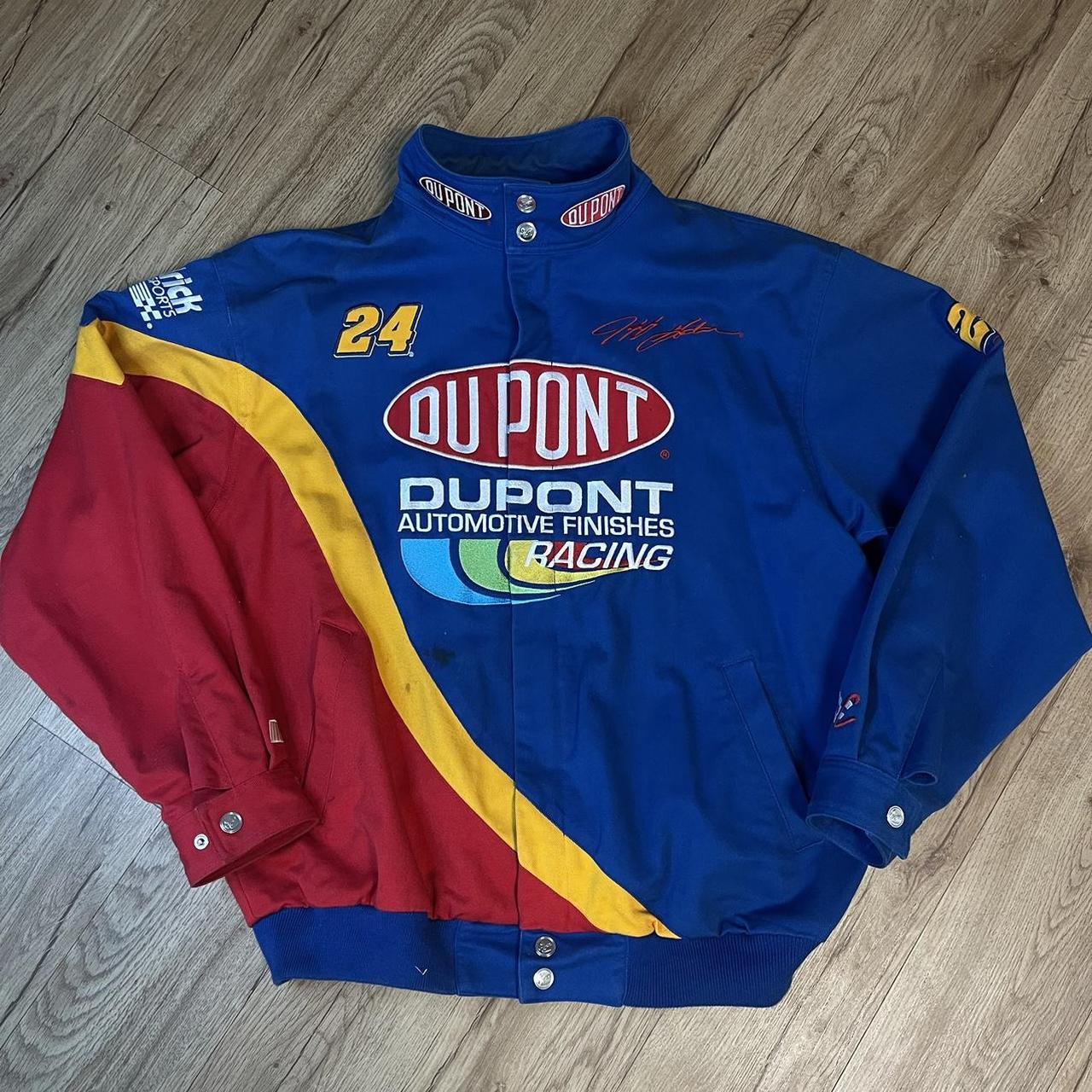 Jeff gordan racing jacket M Small stain on the front - Depop