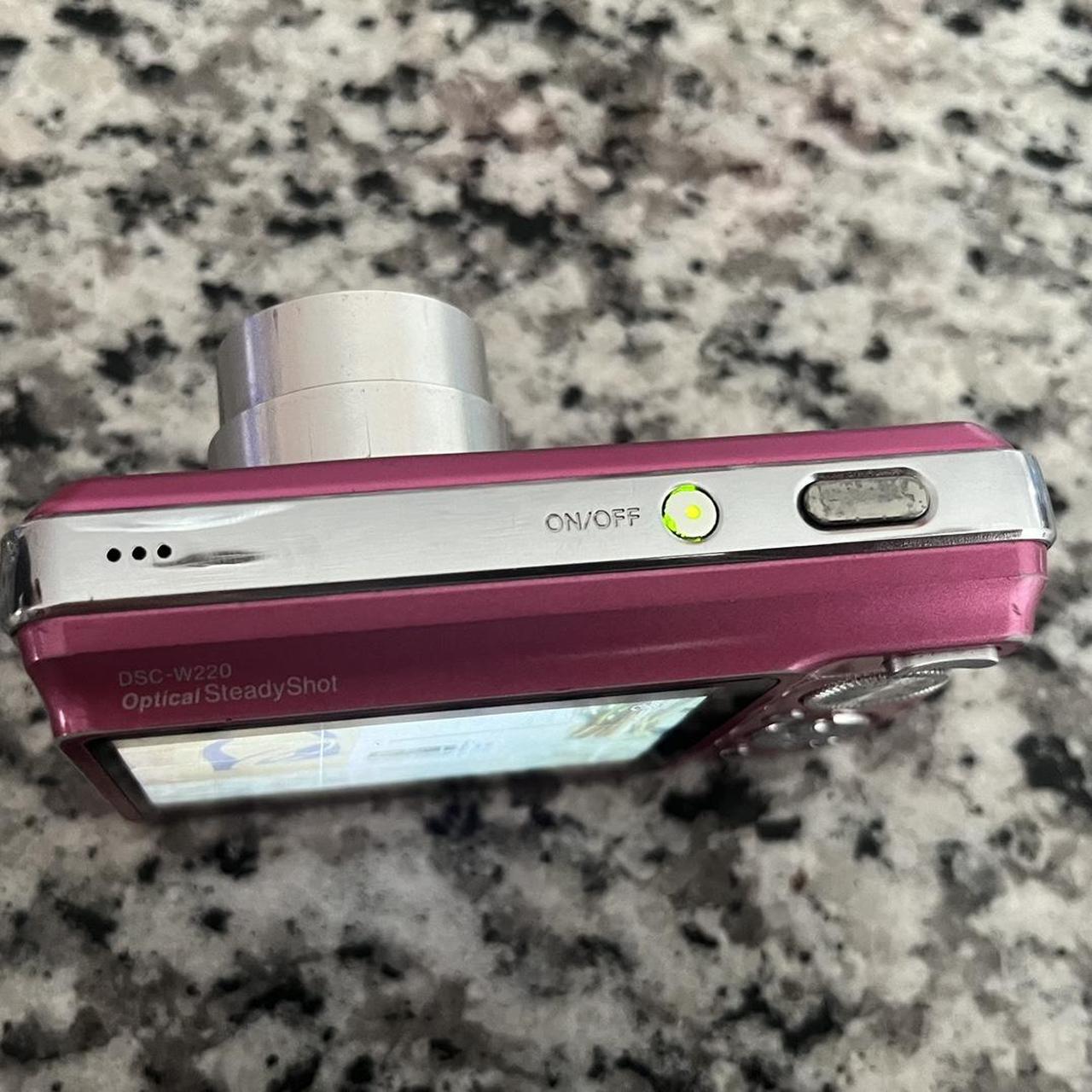 Pink Sony Cyber Shot camera #pink #digitalcamera... - Depop