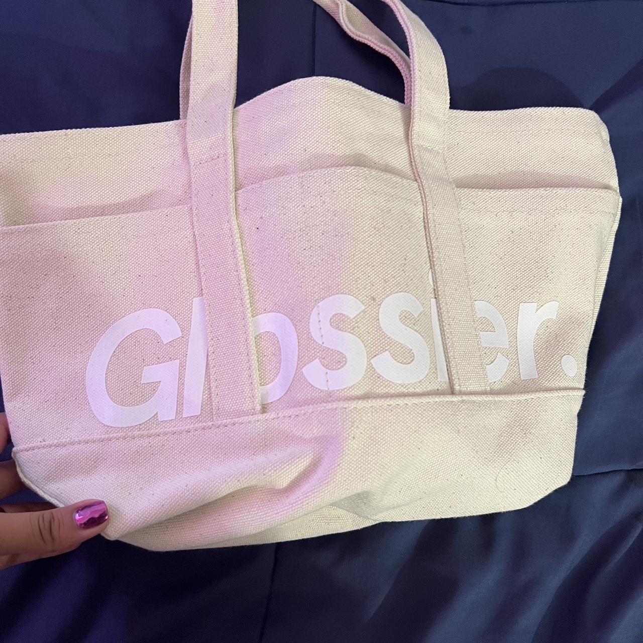 Glossier limited edition canvas tote From Brooklyn... - Depop