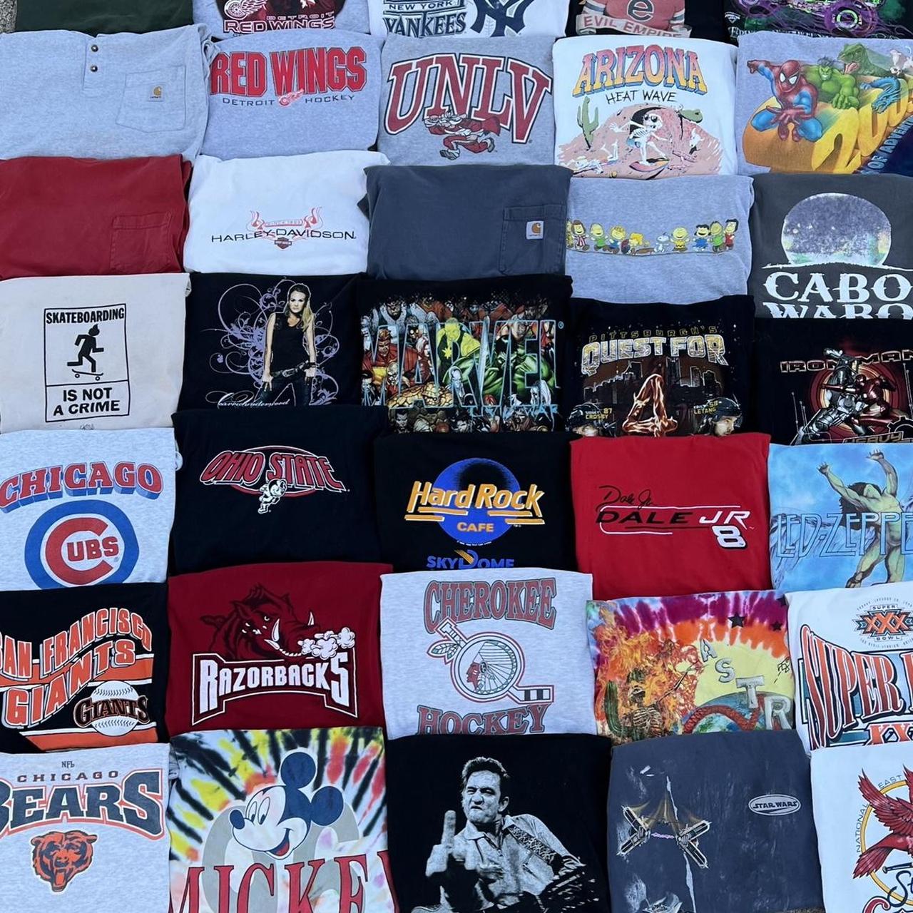 Wholesale Vintage T-Shirt Bundle Box 👕 5 shirts per... - Depop