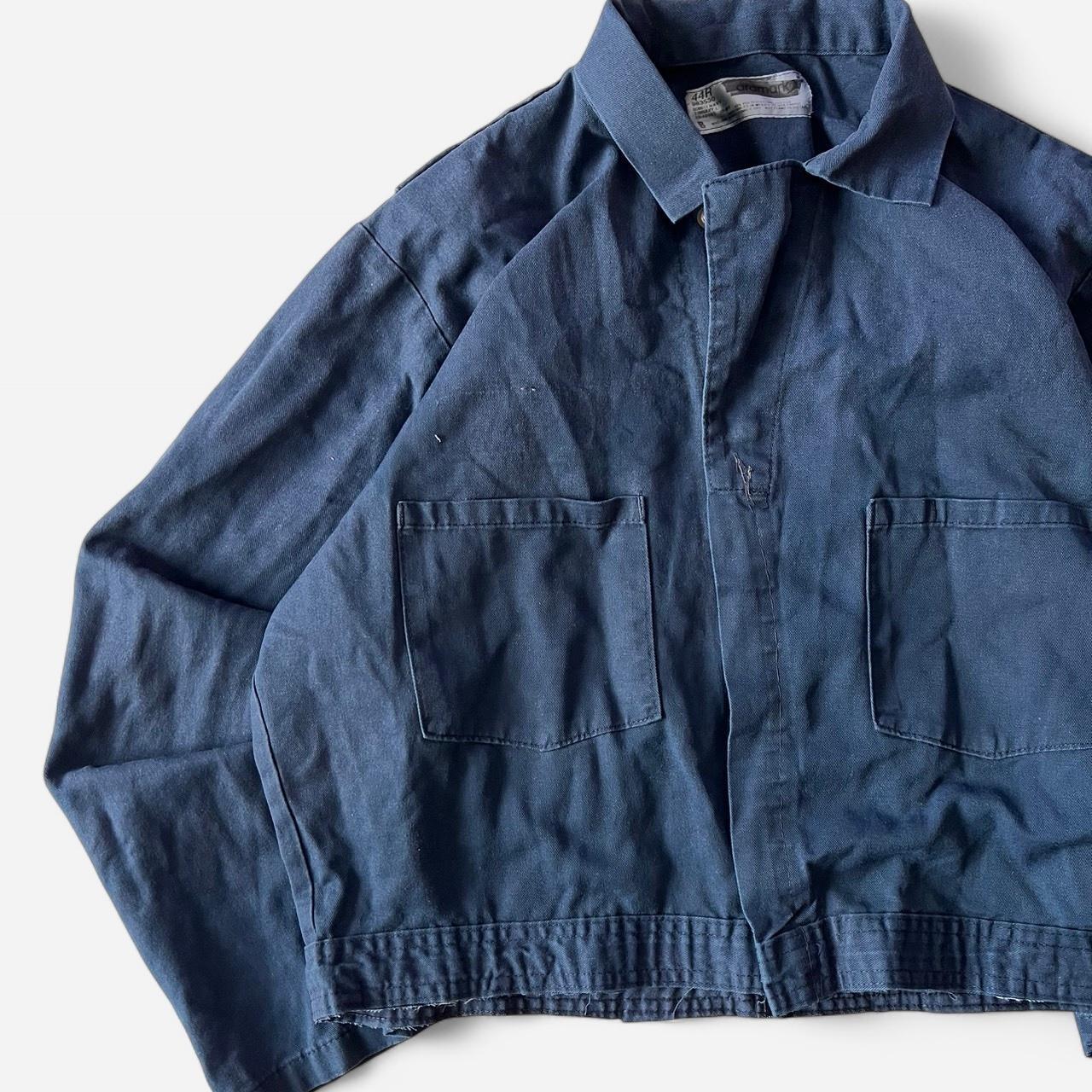 Vintage 70s HBT Reworked Coveralls Mechanic Workwear... | Depop