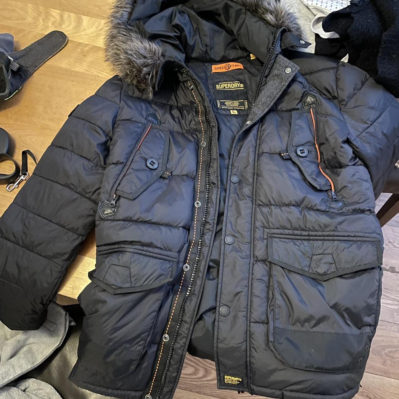 Super dry parka coat size xxl but fits more like an... - Depop