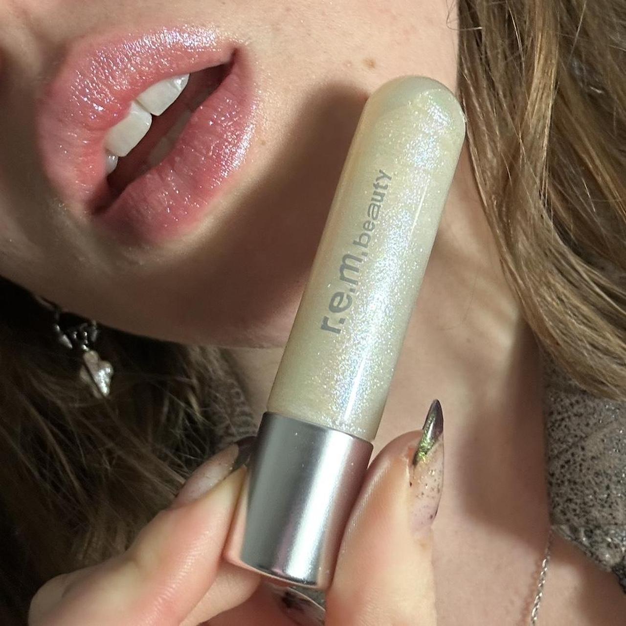REM beauty plumping lip gloss in shade jelly sandals - Depop