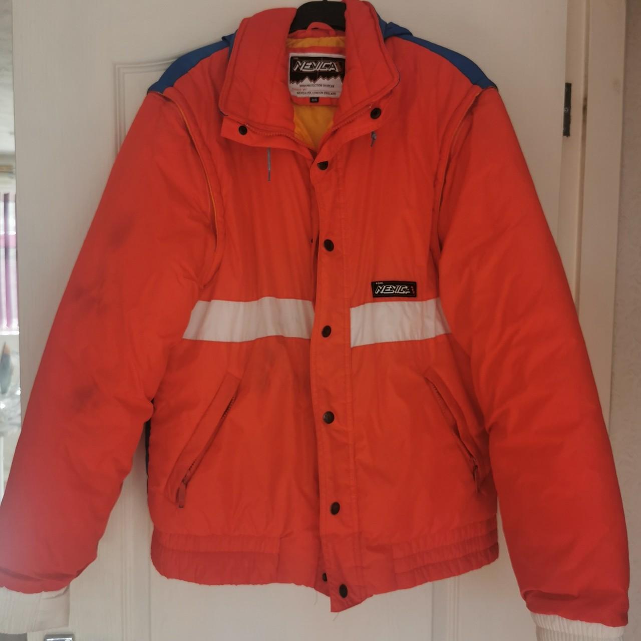 Nevica Pro Ski jacket coat with detachable sleeves... - Depop