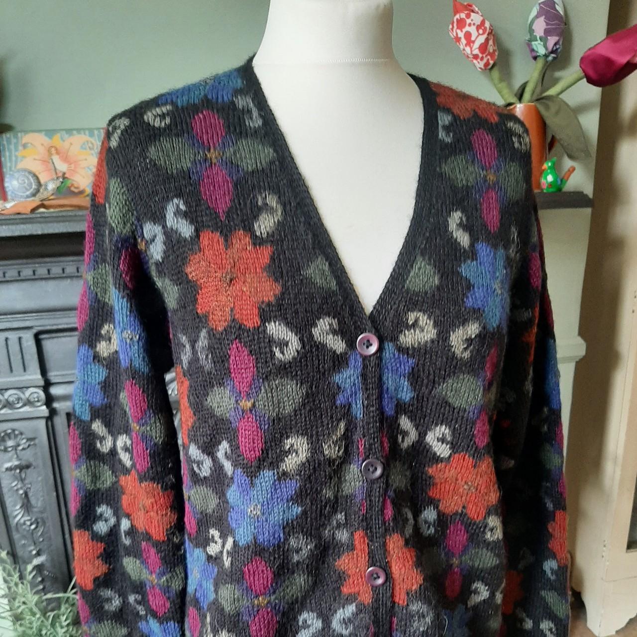 Peruvian Connection alpaca cardigan made in... - Depop