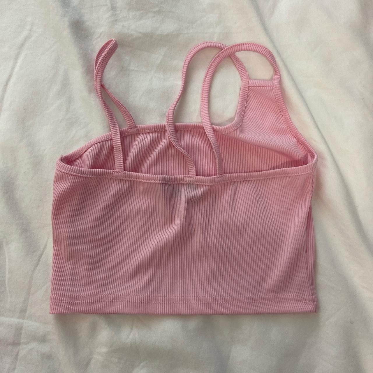 Strappy bubble gum pink going out top!! Would fit XS... - Depop