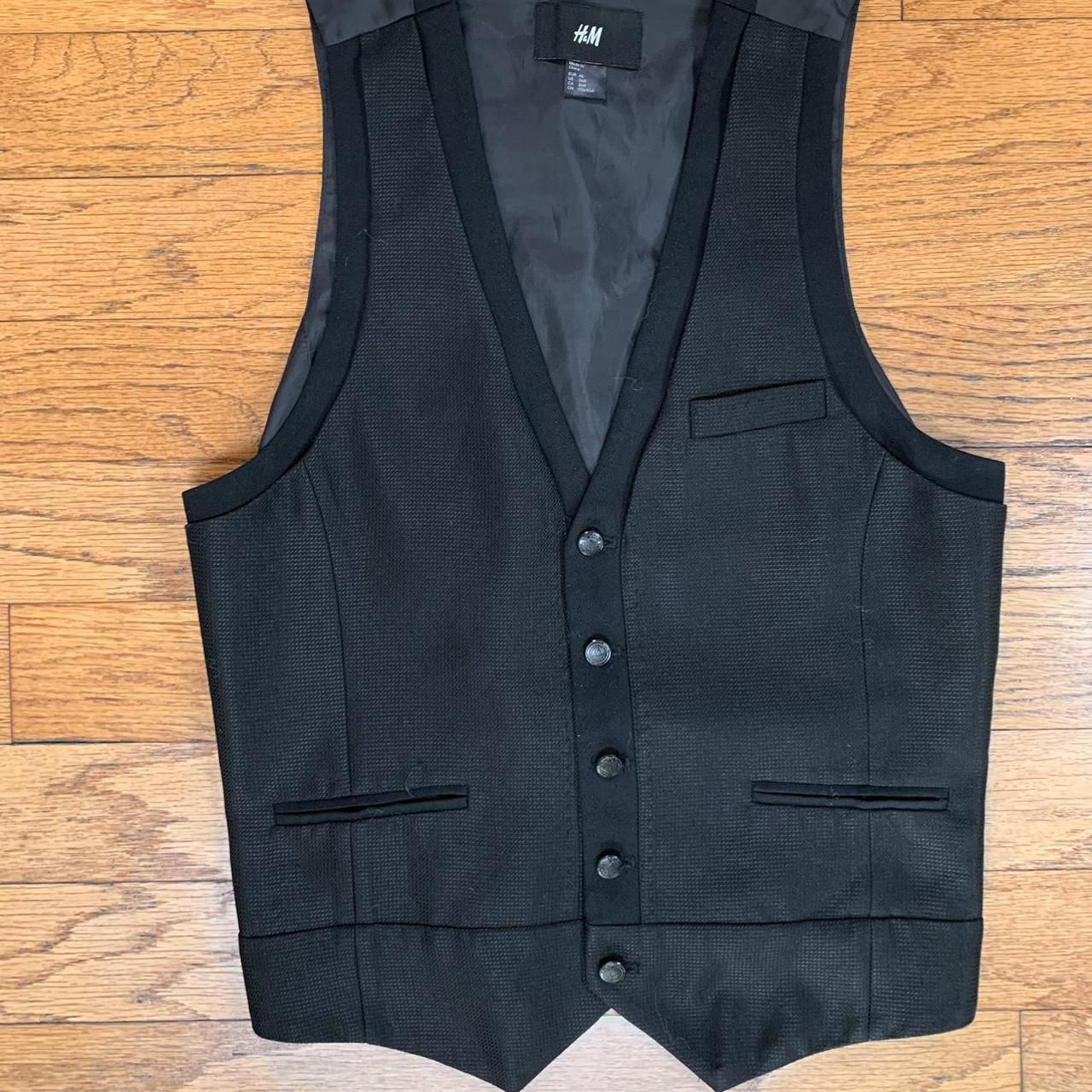 Button up suit vest double layered For fit, I am... - Depop