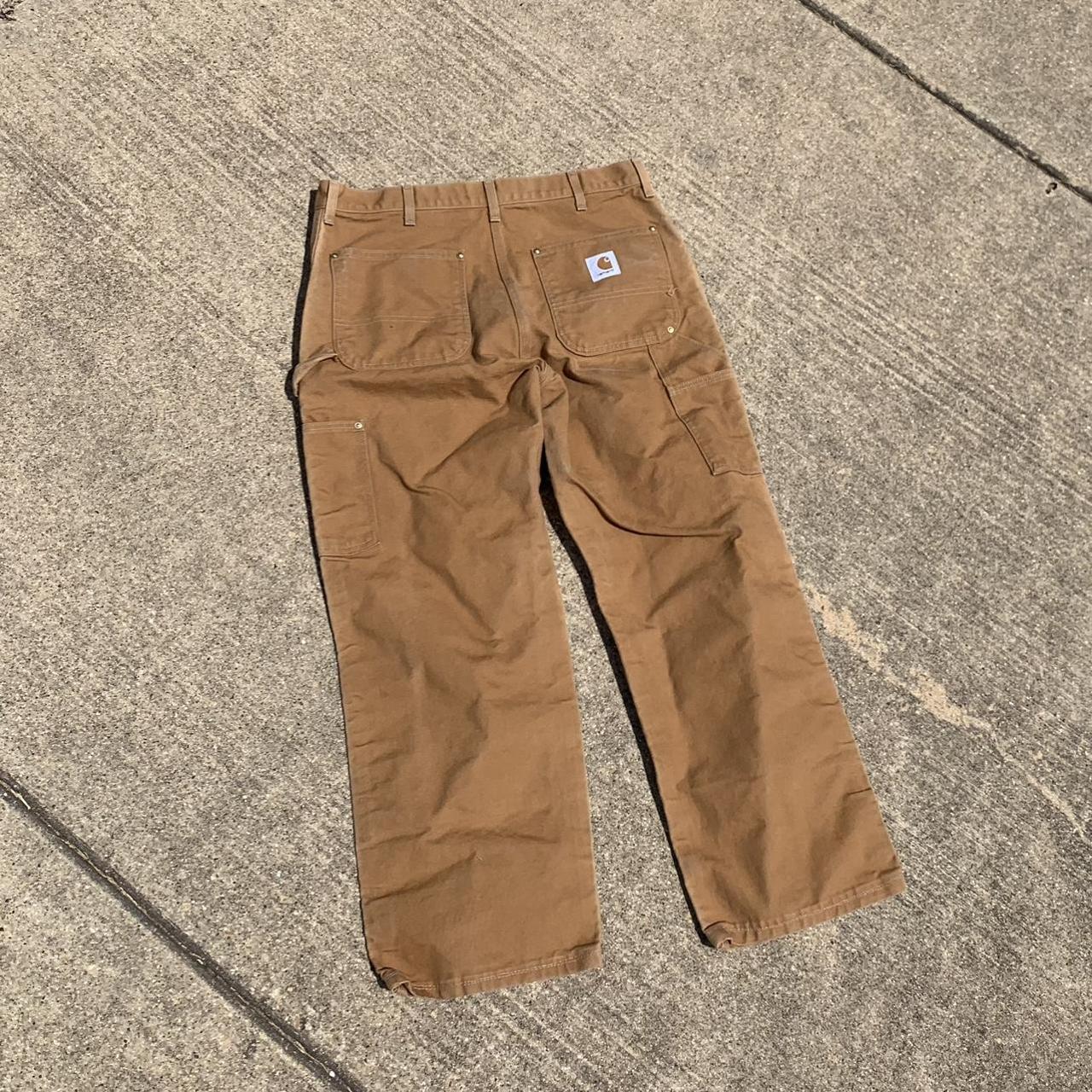 Vintage 1997 Carhartt Double Knees Size: 36 x... - Depop