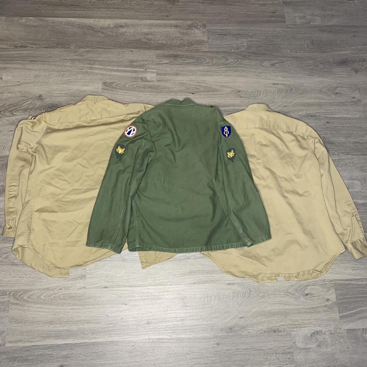 Vintage 1950's Army Fatigues Lot of 3 Size:... - Depop