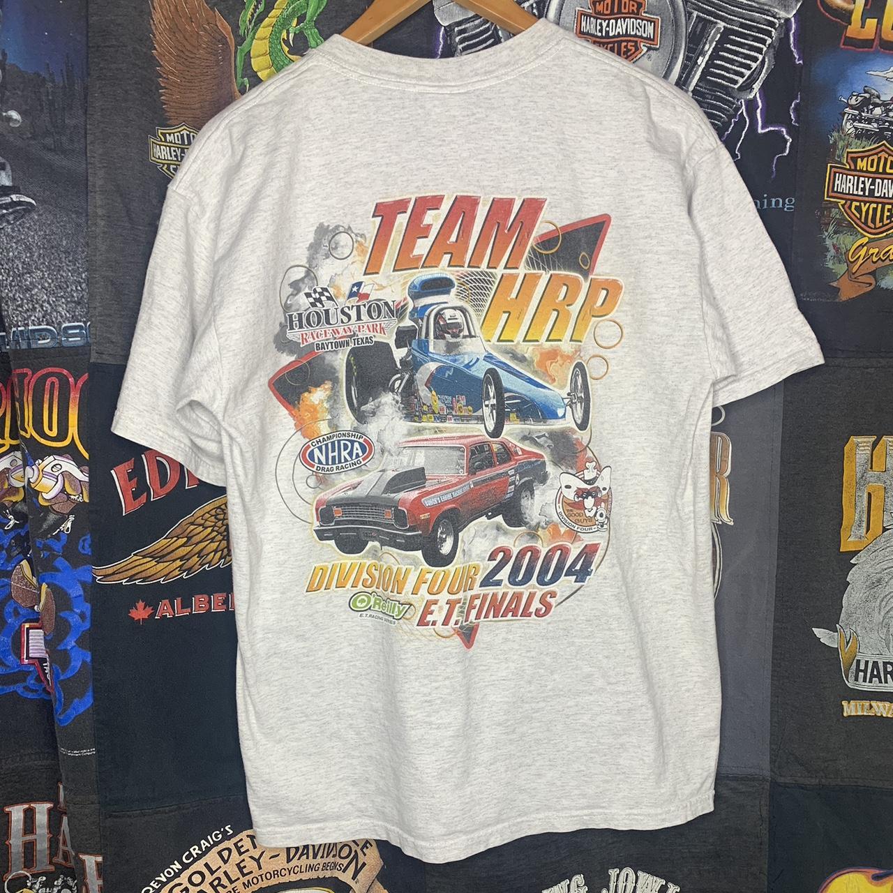 Vintage NHRA racing Tee Shirt Size:... - Depop