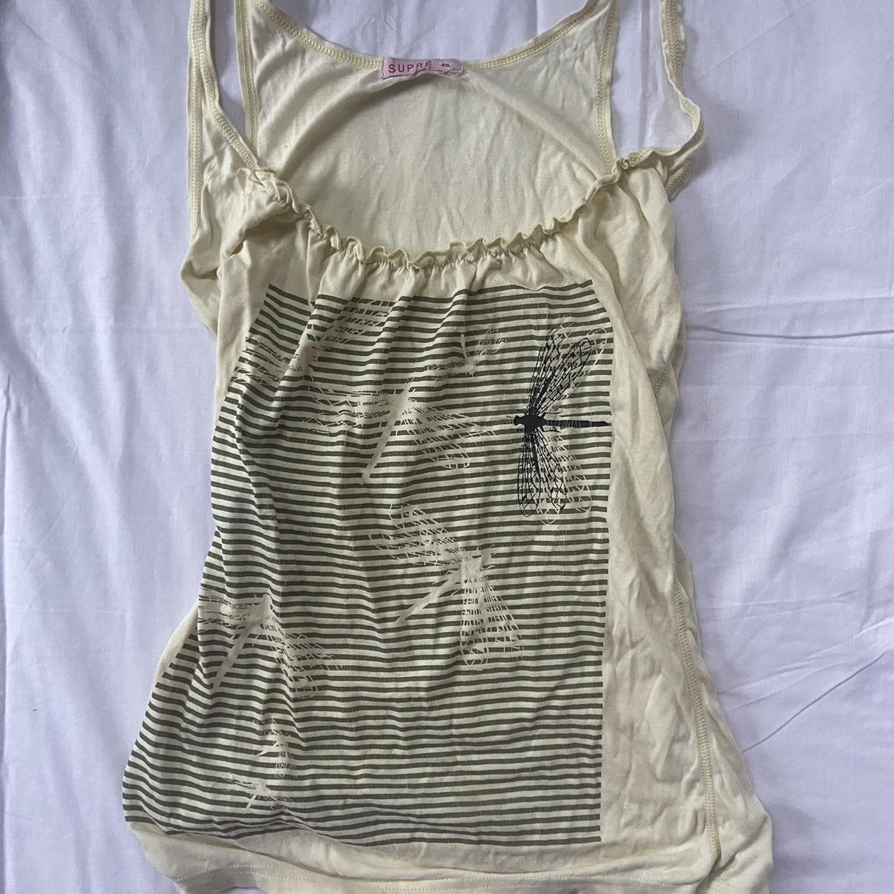 Supré dragonfly top. Size xs. Fits much... - Depop