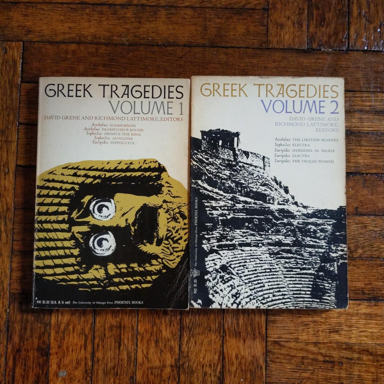 Greek Tragedies Volumes 1 and 2 edited by David... - Depop