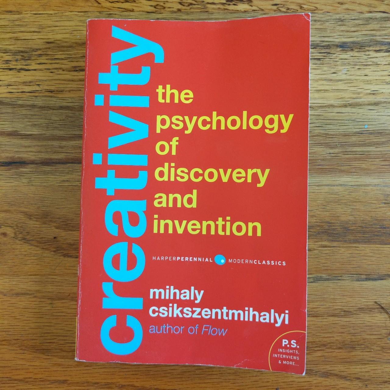 Creativity: The Psychology of Discovery and... - Depop