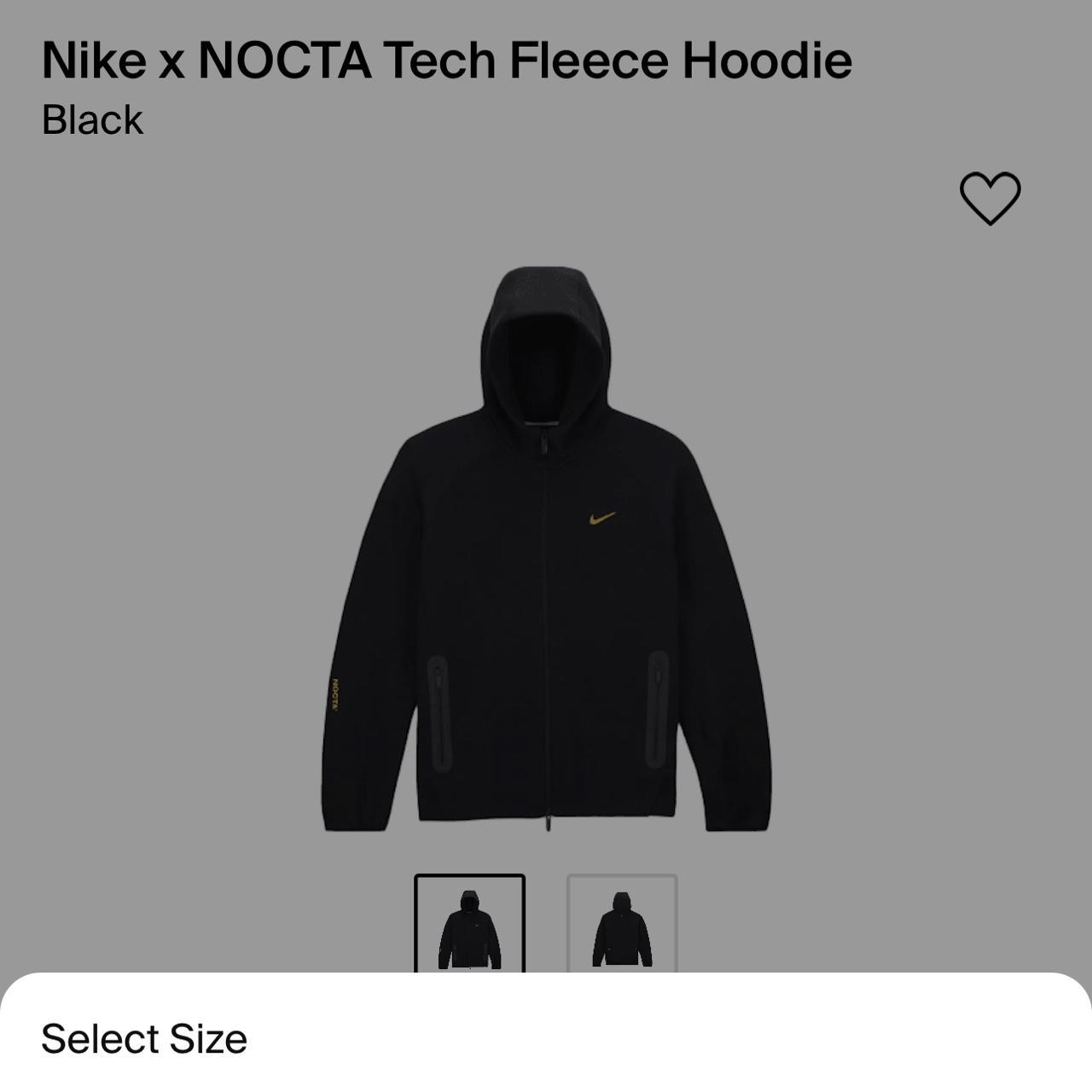 Nike x Drake NOCTA tech fleece hoodie Brand new... - Depop