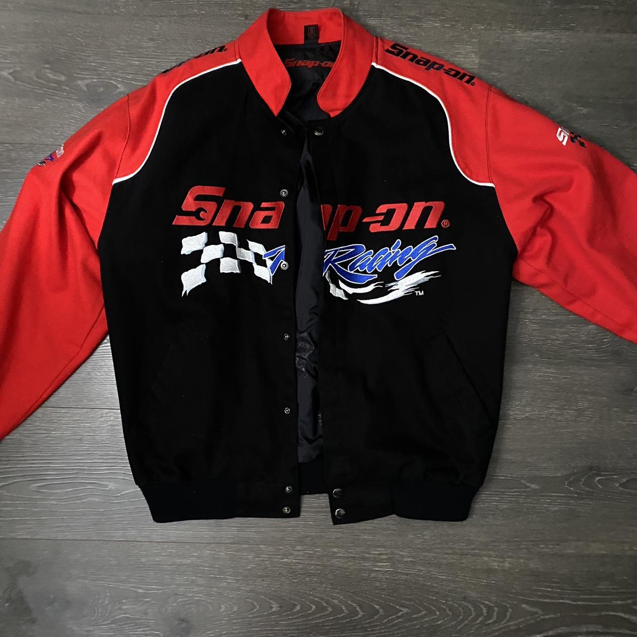 Snap-On Racing Jacket Size Small but fits a... - Depop