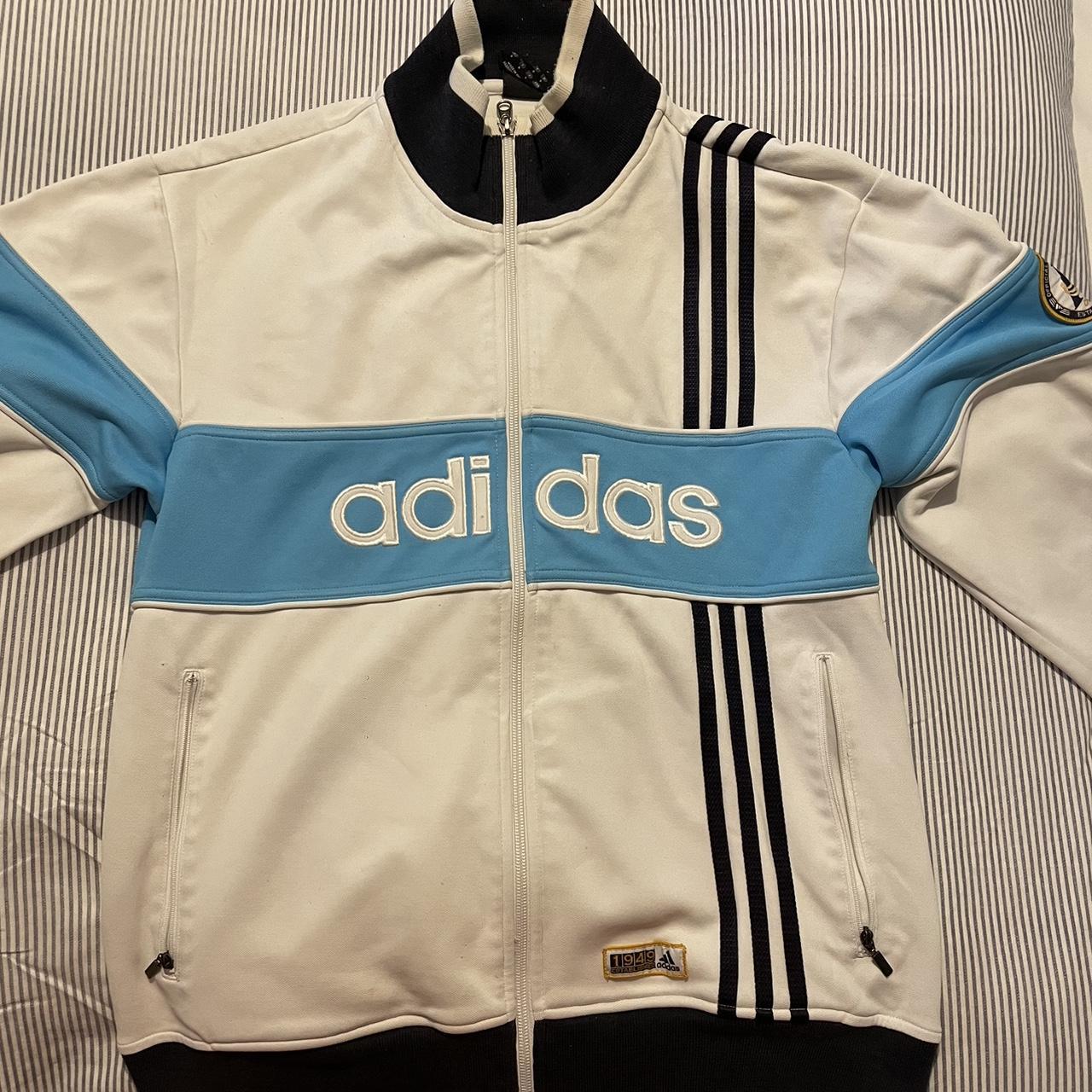 Retro adidas jacket Good condition Size small... - Depop