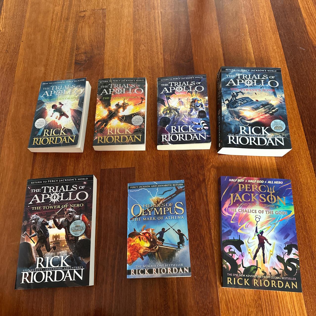The Trials of Apollo 7 books bundle for $35 plus... | Depop