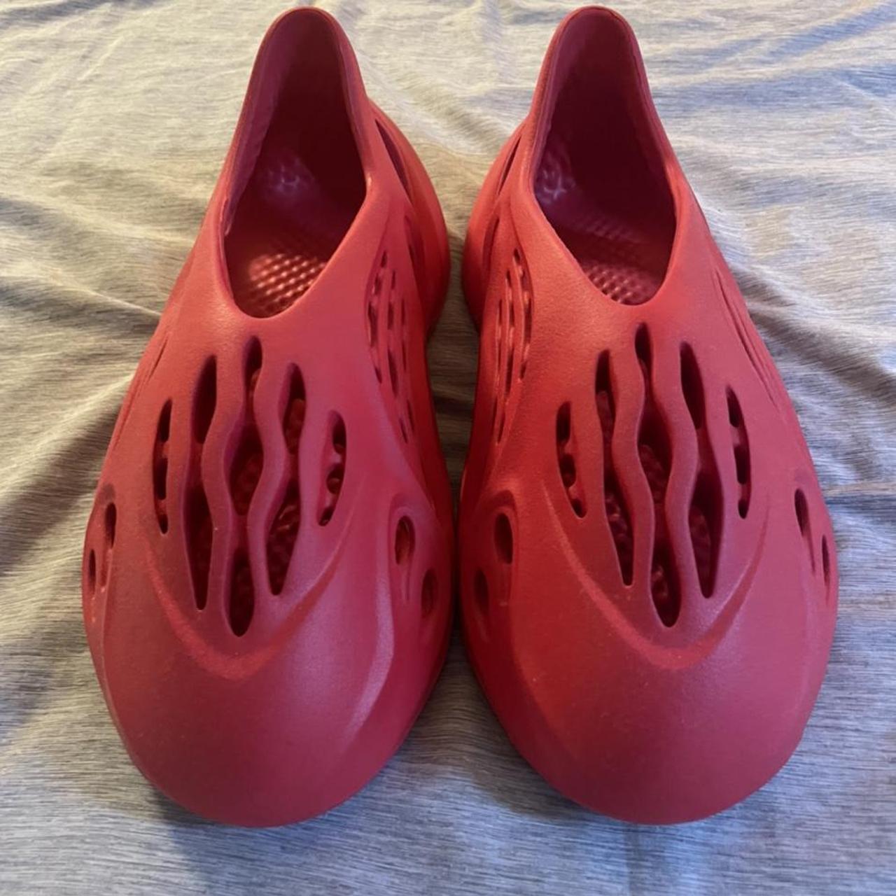 Yeezy Foam Runner 'Vermilion' BRAND NEW, NEVER... | Depop