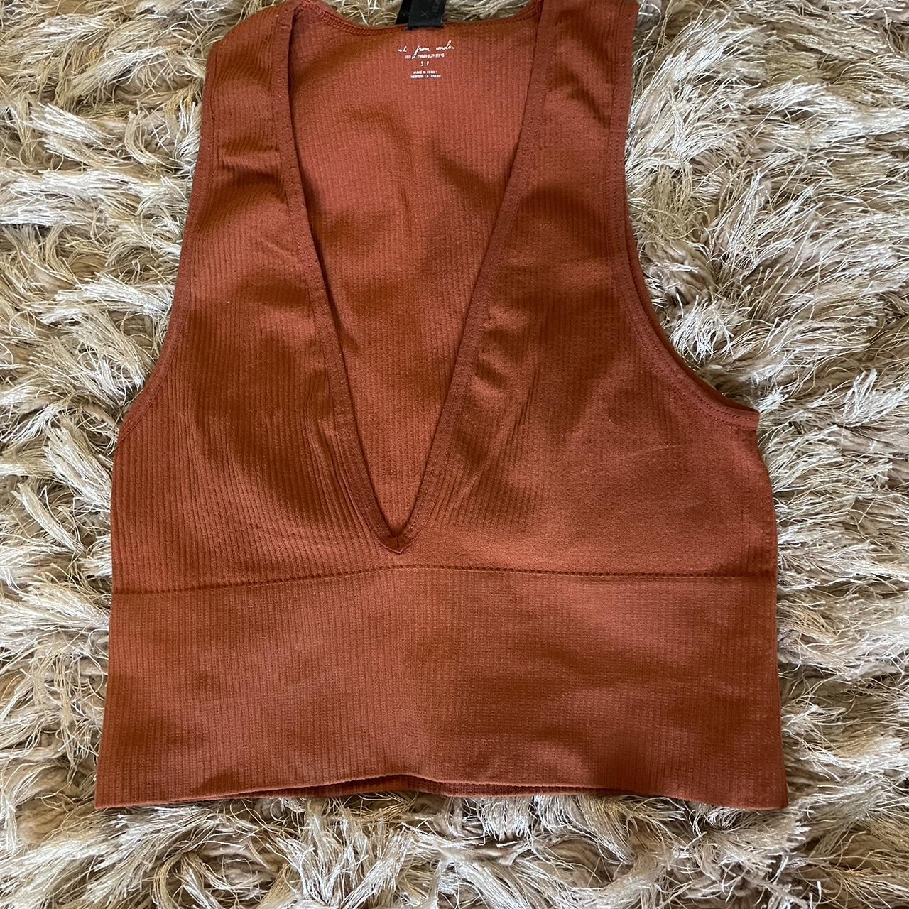 urban outfitters burnt orange top - Depop