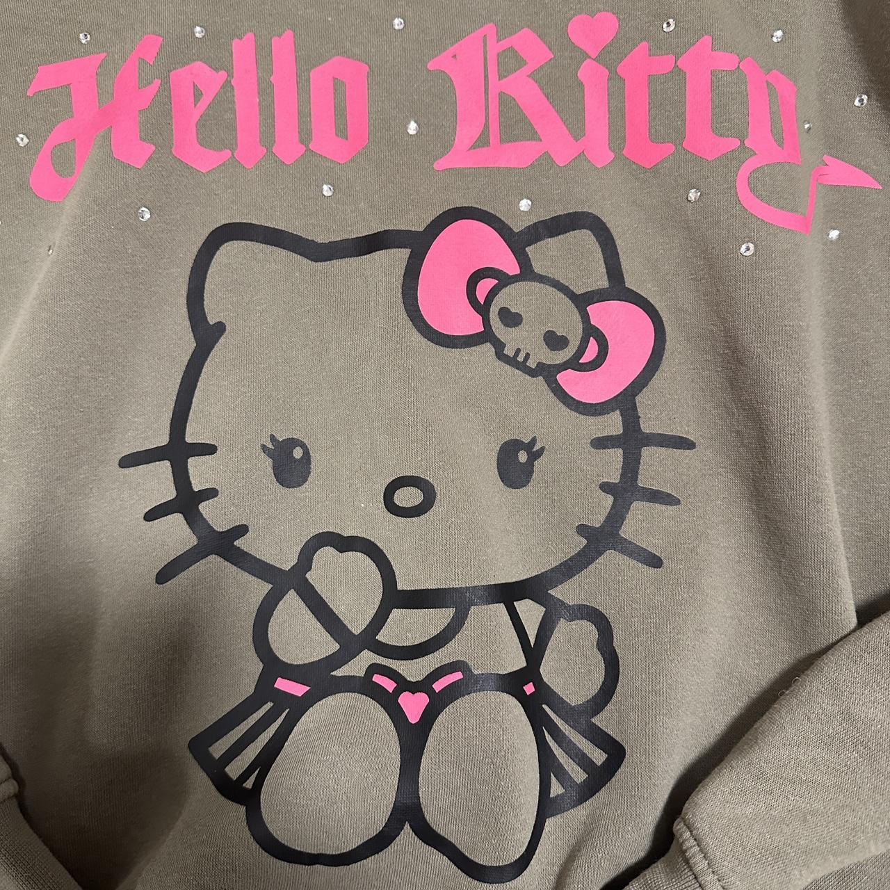 H&M Hello Kitty Hoodie - The color is definitely... - Depop