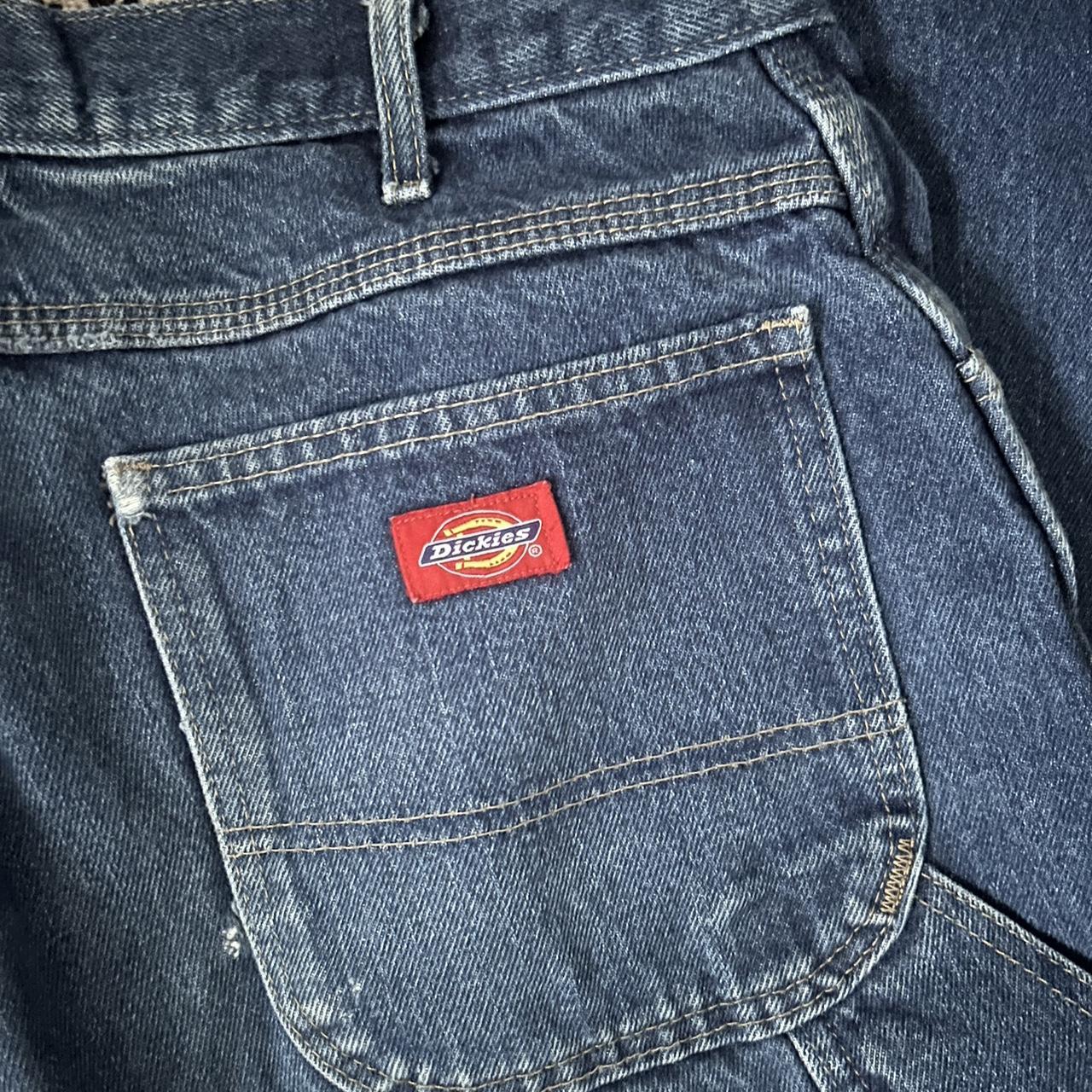 Vintage dickies carpenter jeans / pants ! Nice wash.... - Depop