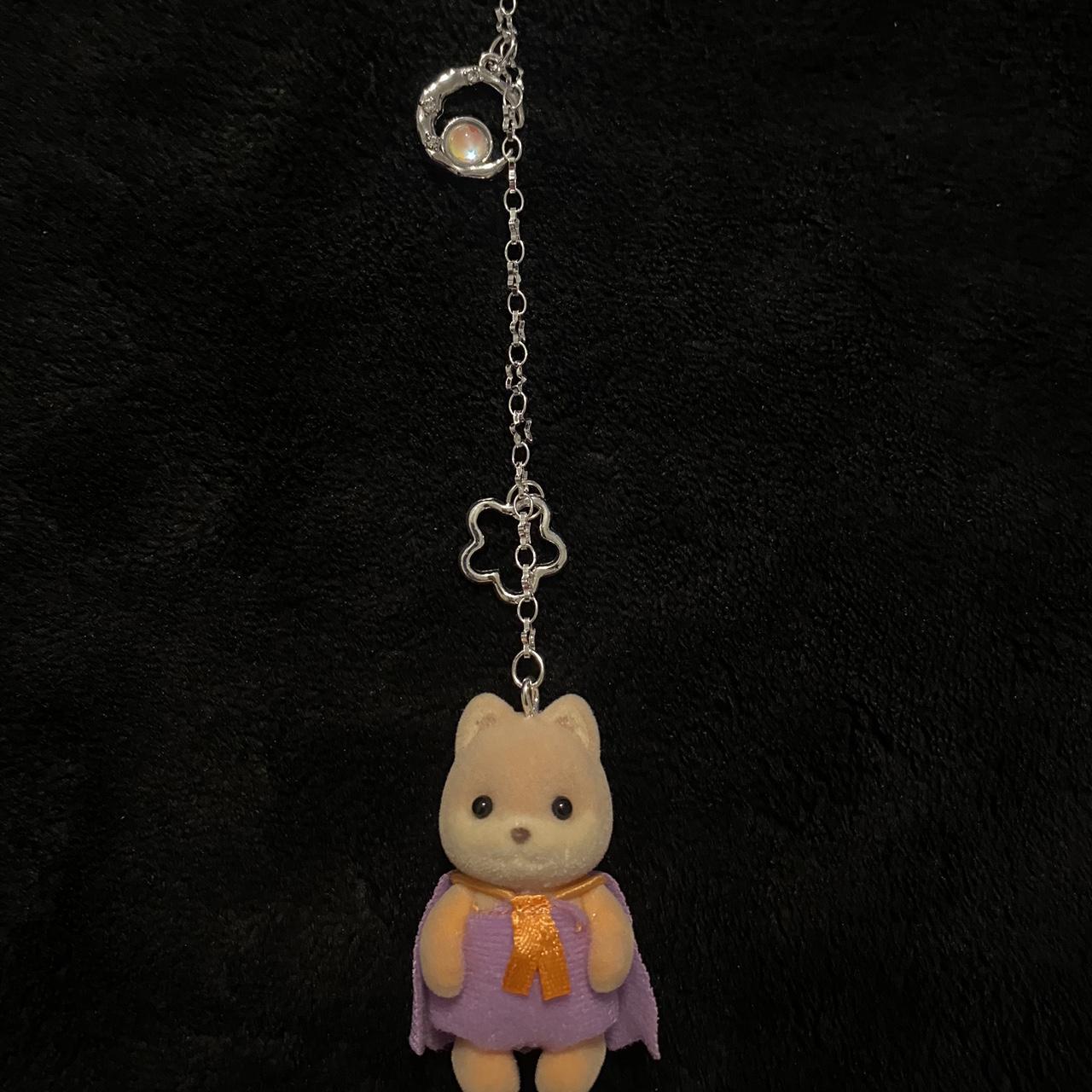 Calico critter key chains corgi dog the size chain... - Depop