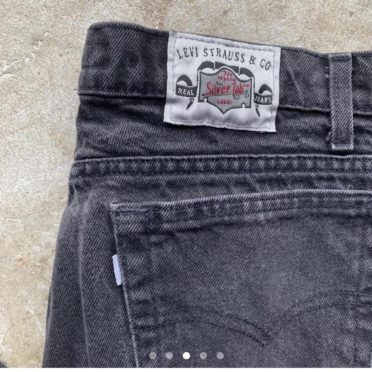 Vintage 90s Levi Silver Tabs 36x34 36x34 - Depop