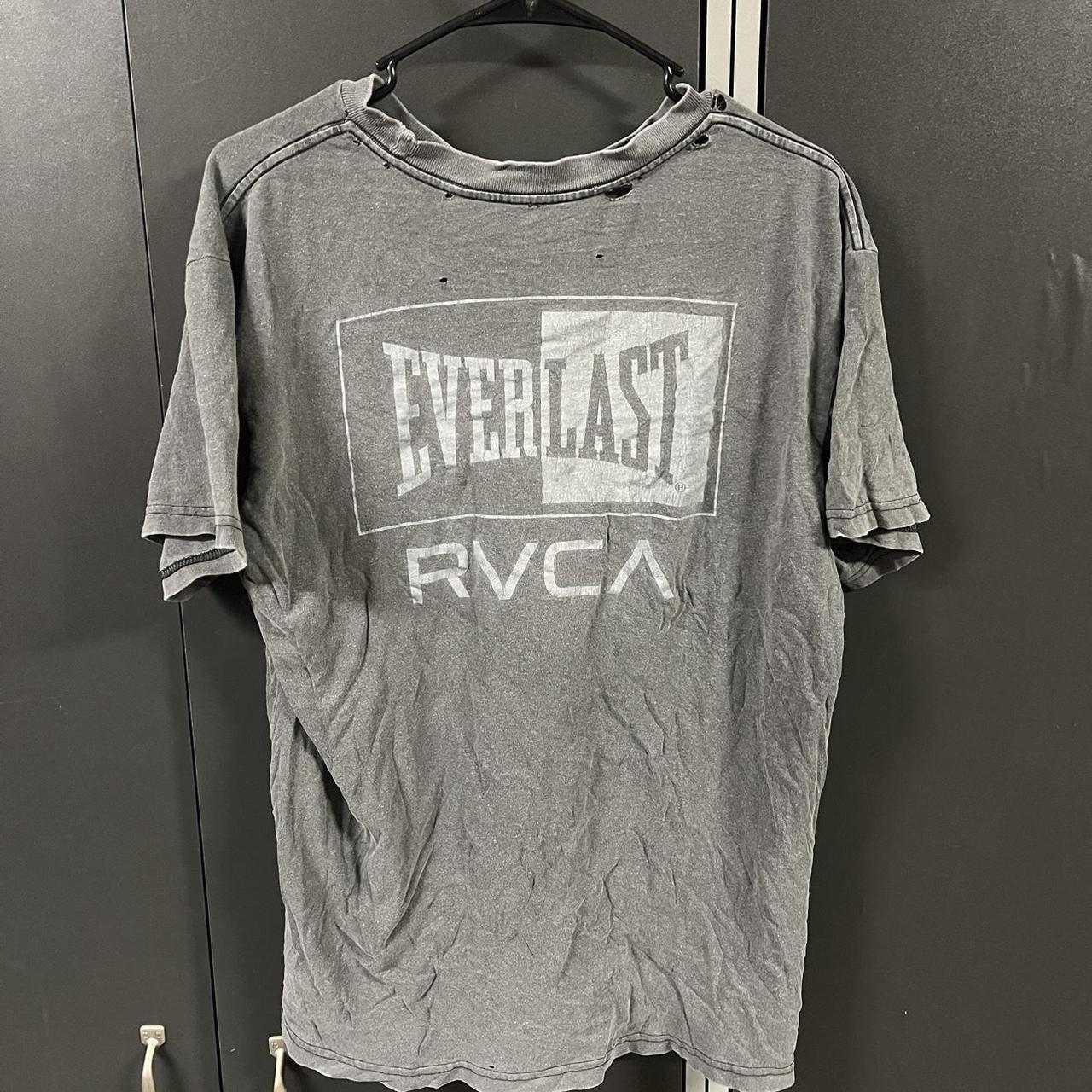 Vintage Surf RVCA Everlast Size L Distressed - Depop