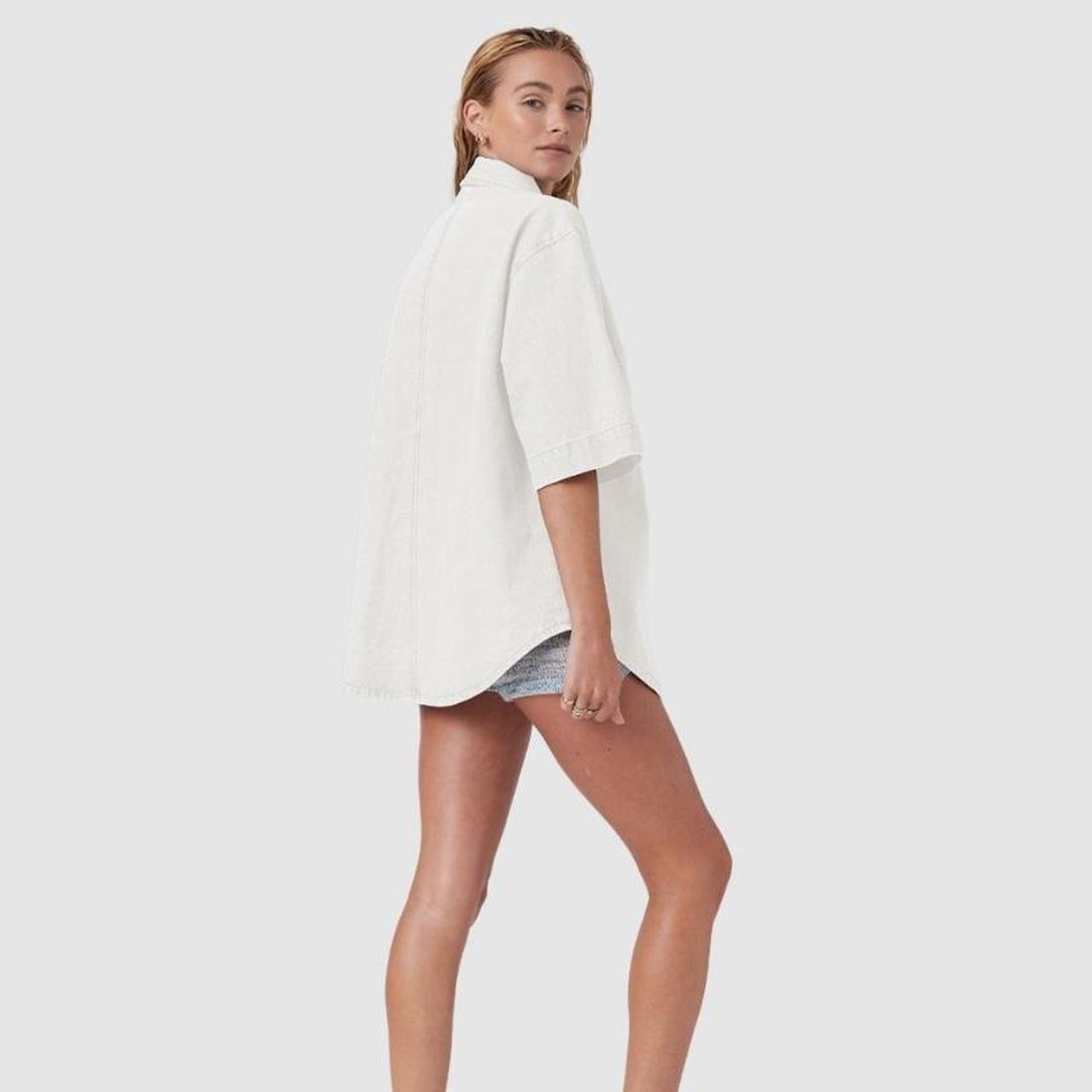 Rebel shirt in coconut size 8 Brand new with... - Depop