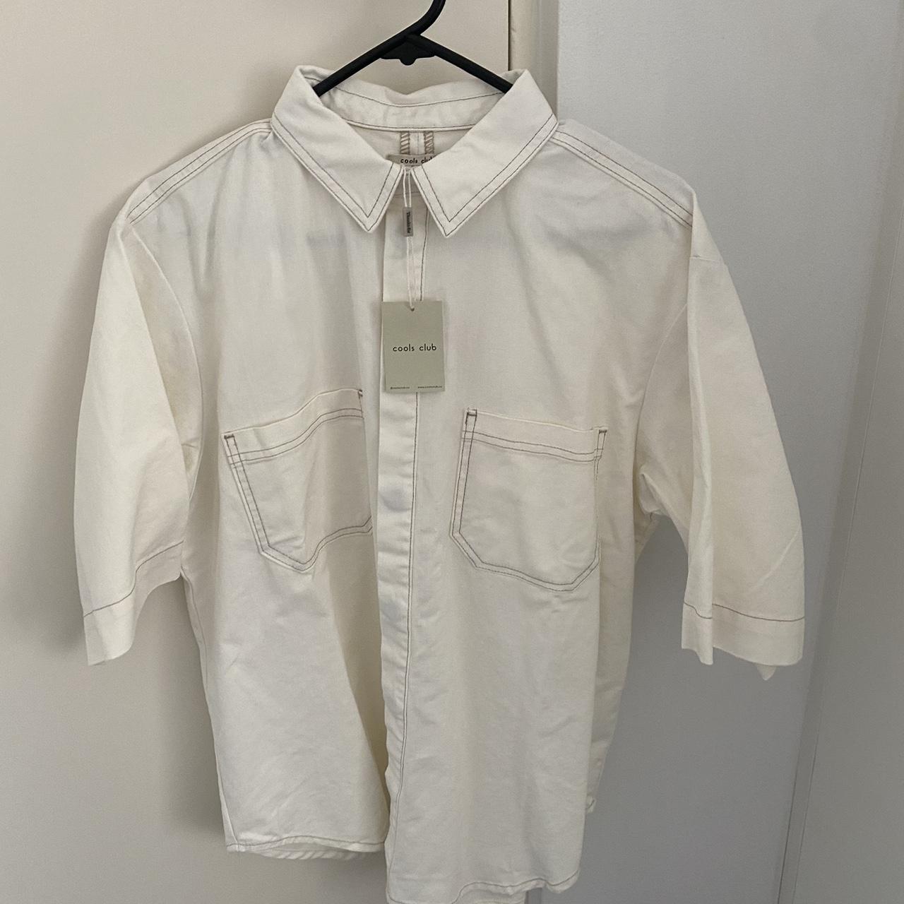 Rebel shirt in coconut size 8 Brand new with... - Depop